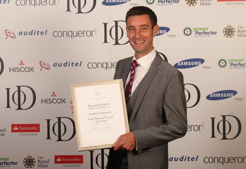Clogau director recognised for hard work
