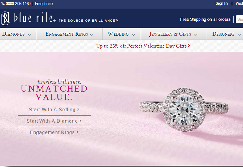 Blue Nile success prompts debut US store opening