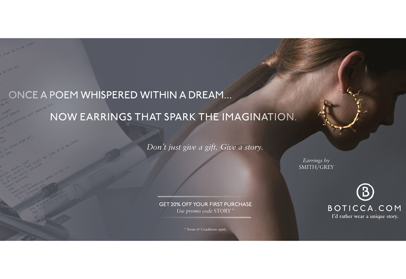 Boticca targets Christmas spend with #GiftAStory