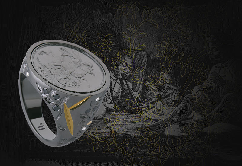 Nicholas James gives sovereign rings a makeover