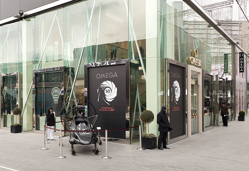 IN PICS: Omega celebrates 50 years with James Bond