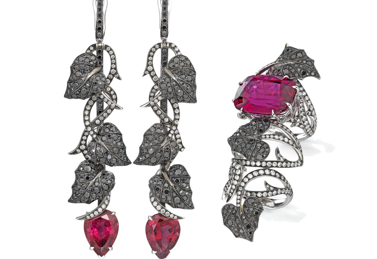 Stephen Webster designs jewels for Dom Perignon