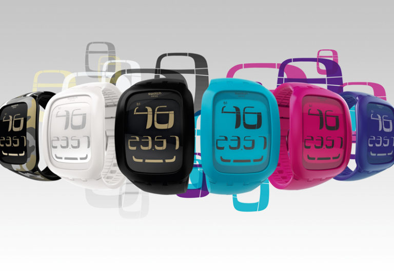 Swatch launches touch-screen fashion watch