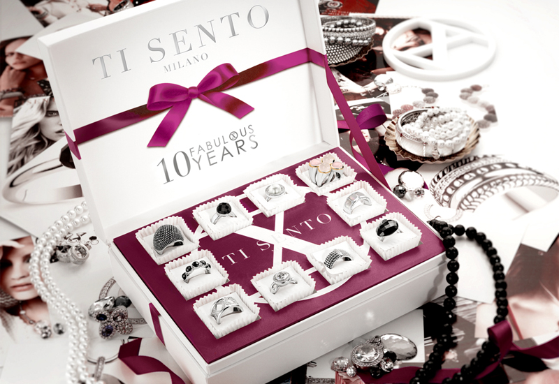 Ti Sento unveils 10th anniversary ring collection