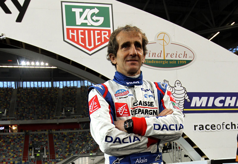 Alain Prost rejoins TAG for motorsport celebration