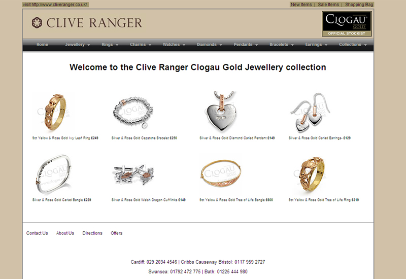 Clogau creates micro site option for retailers