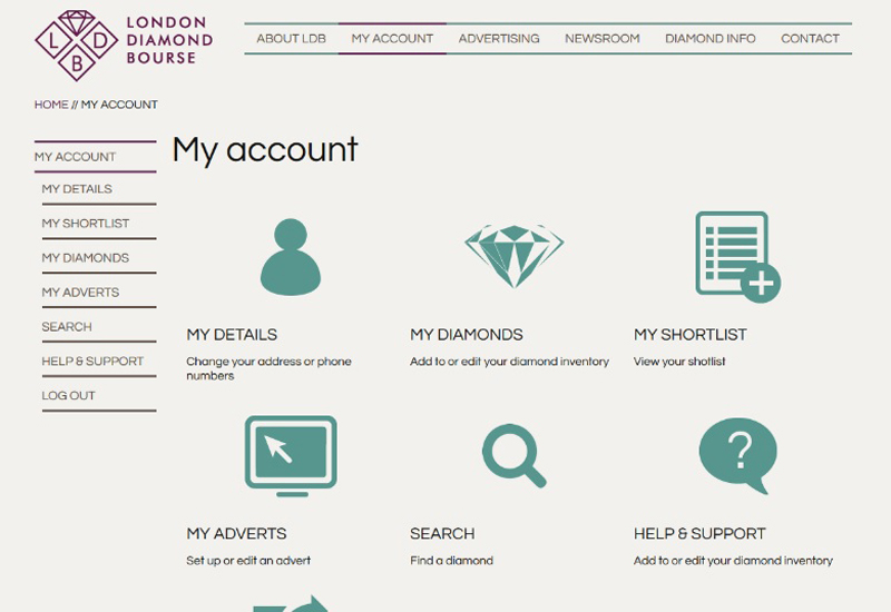 London Diamond Bourse debuts online stock platform