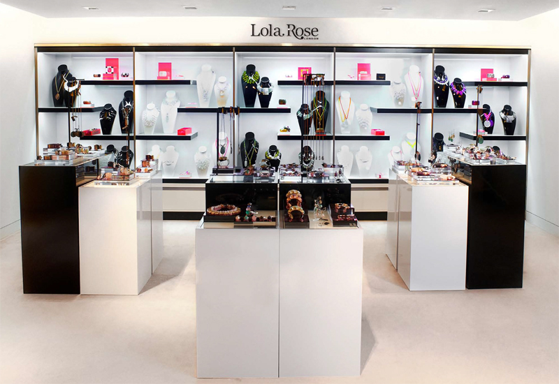 Lola Rose opens 20sqm Harrods shop-in-shop