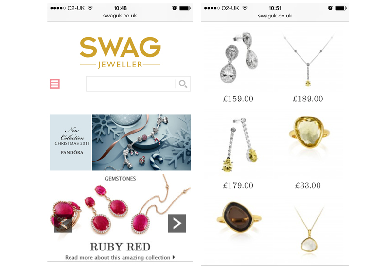Swag aims to capture mobile sales with new site