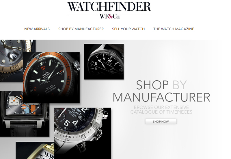 Watchfinder to open bricks-and-mortar store