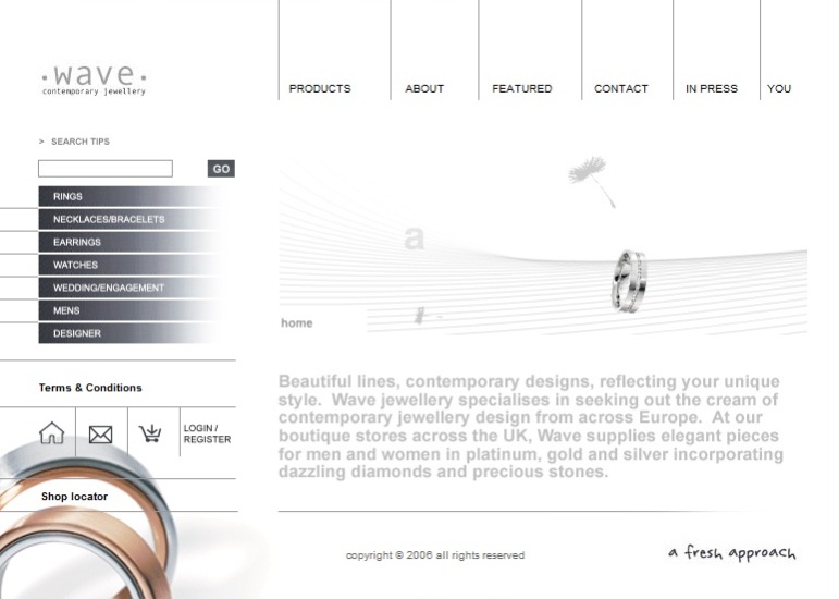 Wave to launch transactional website