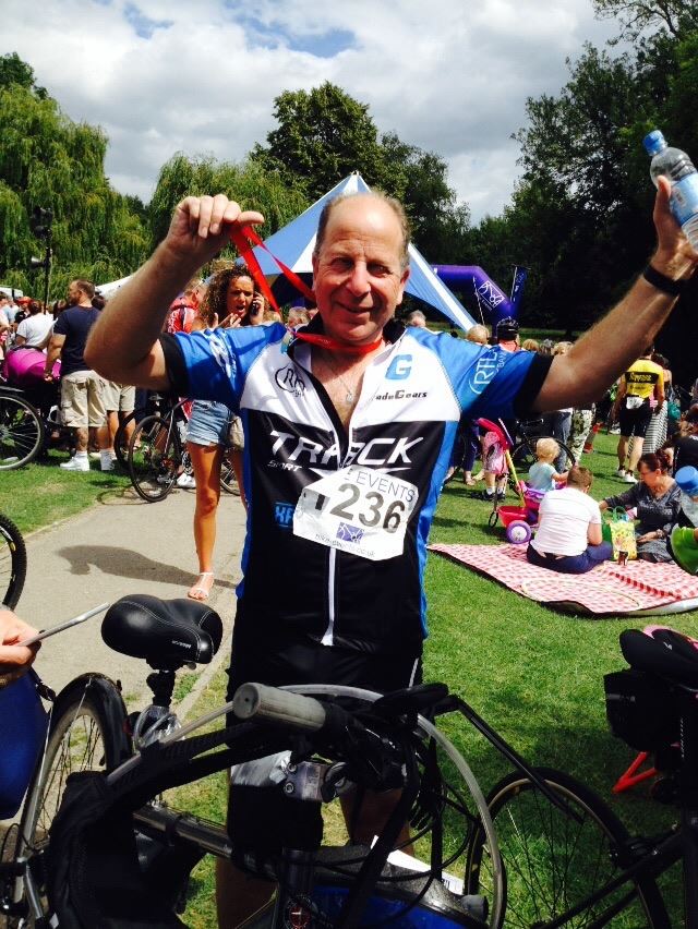 Howard Graham raises £5,000 following British Heart Foundation bike ride