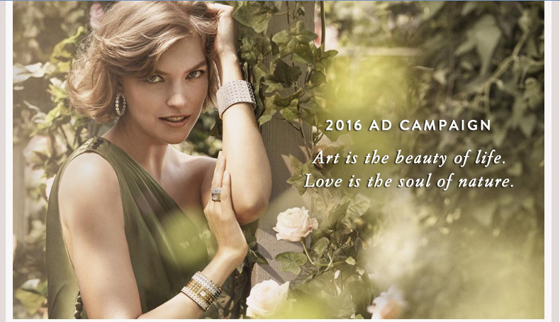 Roberto Coin reveals Arizona Muse as new campaign model