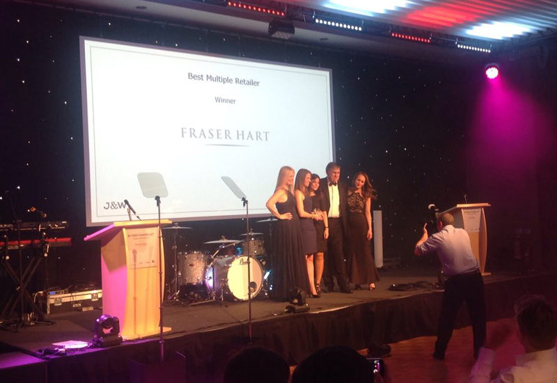 Fraser Hart walks off with best multiple retailer crown