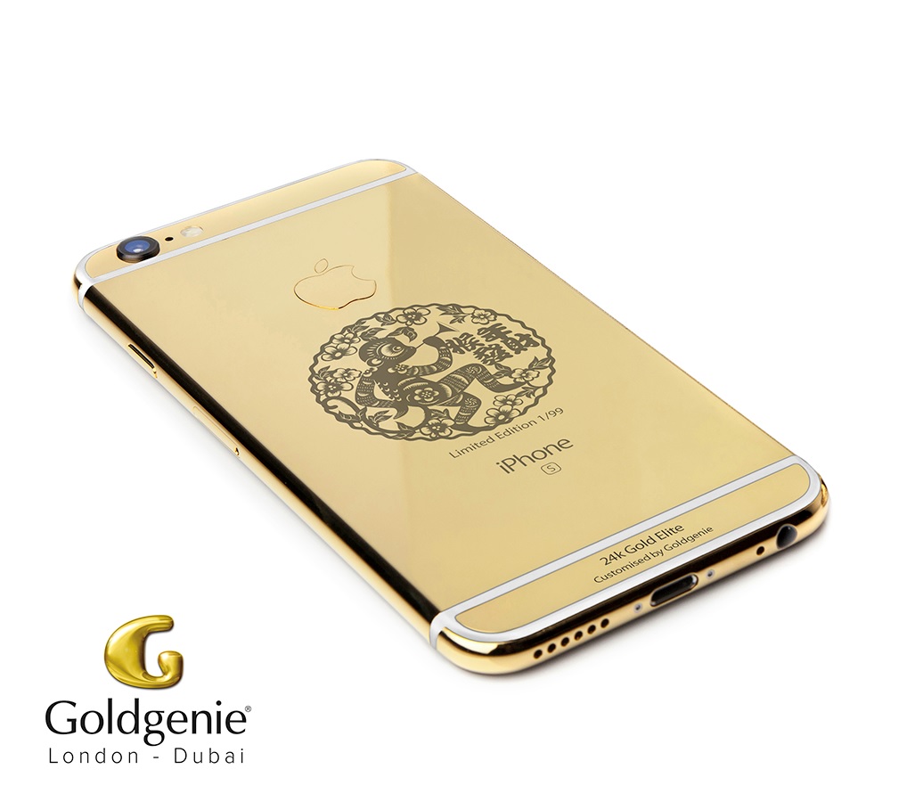 Goldgenie launches 24ct gold Year of the Monkey iPhone