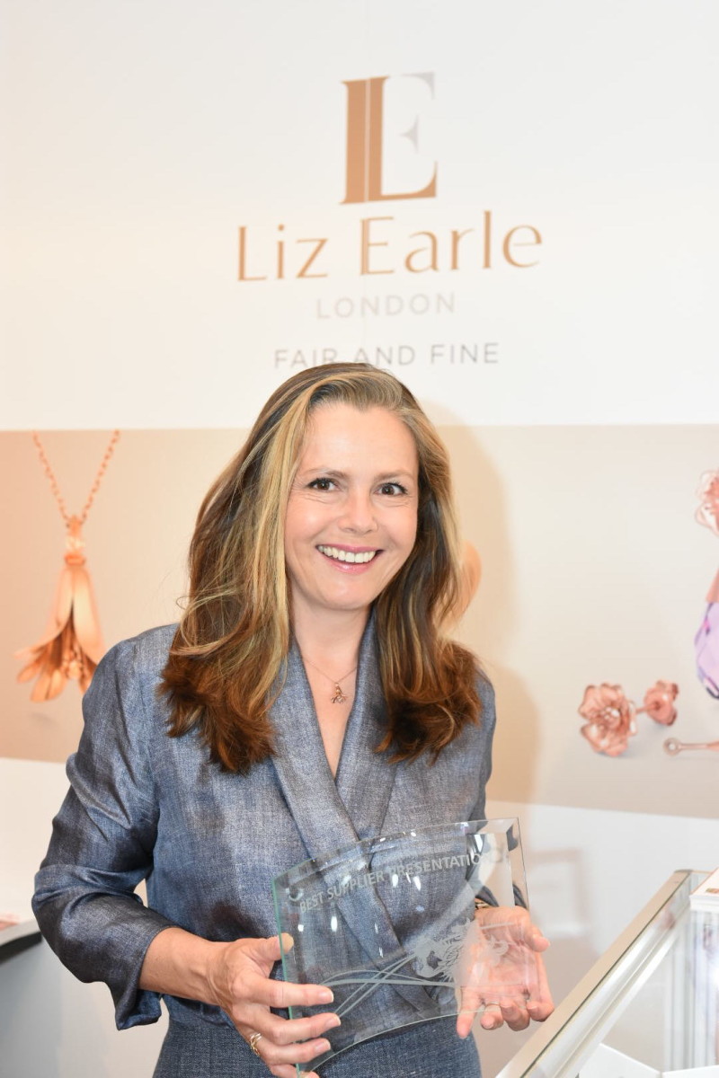 Liz Earle scoops Best Jewellery Collection at CMJ Spring Trade event