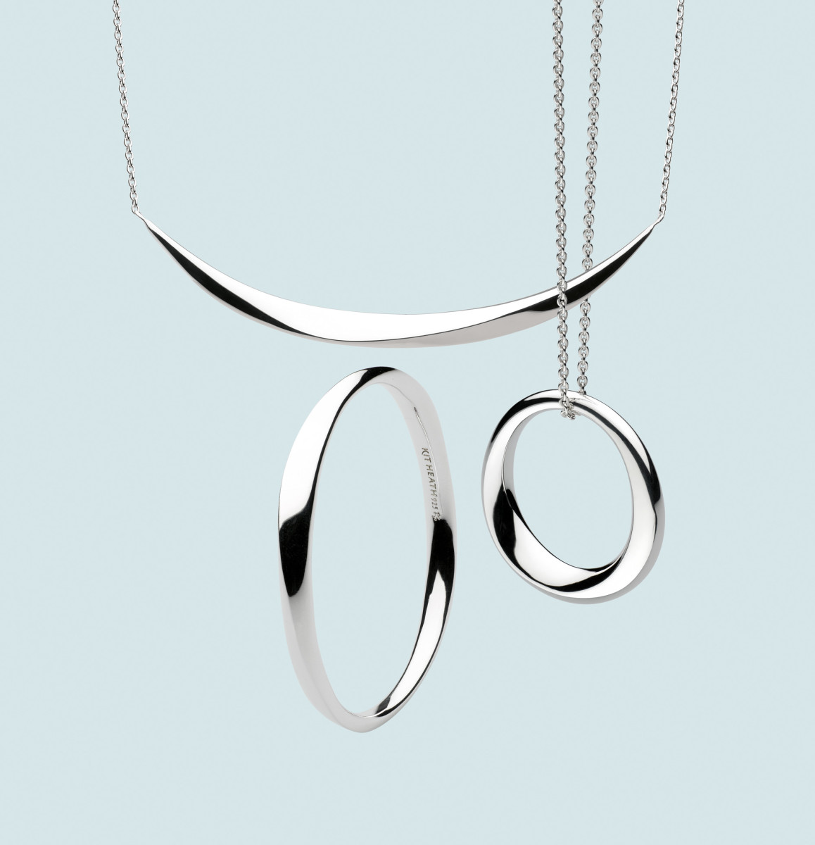Silver Jewellery Highly Commended: Bevel by Kit Heath