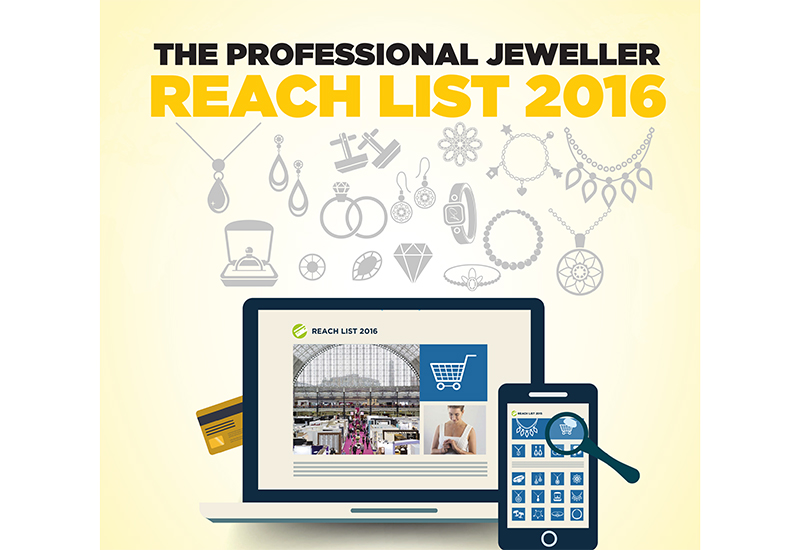 REVEALED: The Professional Jeweller Reach List 2016