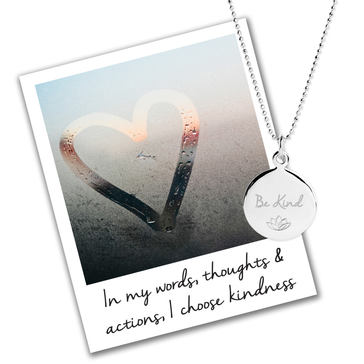 Mantra Jewellery creates 'Be Kind' charity necklace
