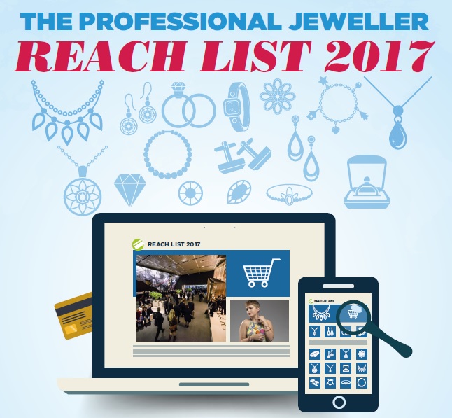 REVEALED: The Professional Jeweller Reach List 2017