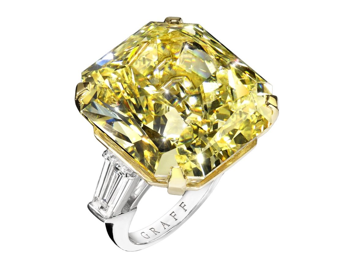 Fellows breaks in-house record with yellow diamond sale