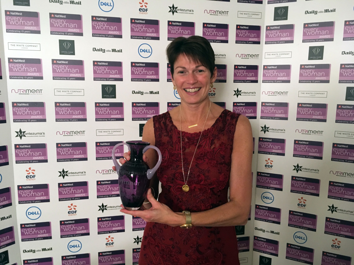Jo Stroud scoops prestigious accolade at Everywoman Awards