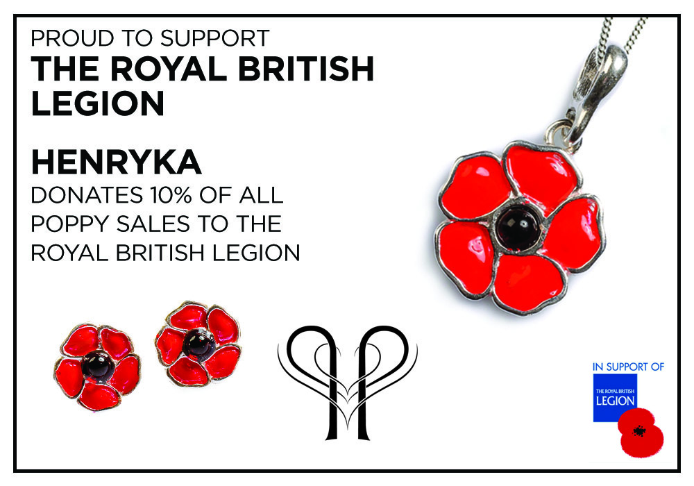 Henryka supports Royal British Legion with Poppy launch