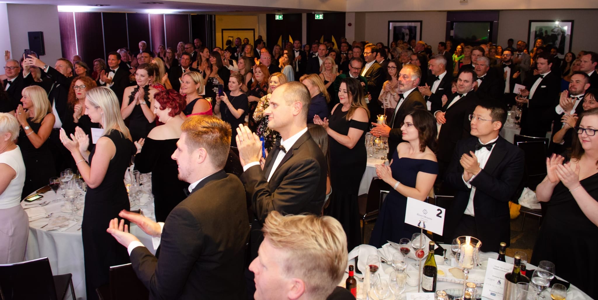 Andrew Brown MBE receives standing ovation as 57 years’ service to the ...