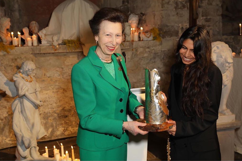 Princess Anne presents jeweller with prestigious award at London ...