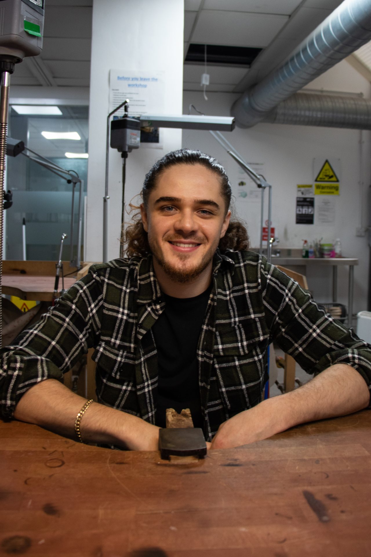 BAJ students showcasing and selling at Theo Fennell flagship