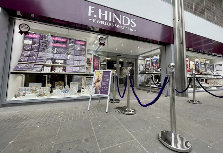F Hinds relocates Swindon store