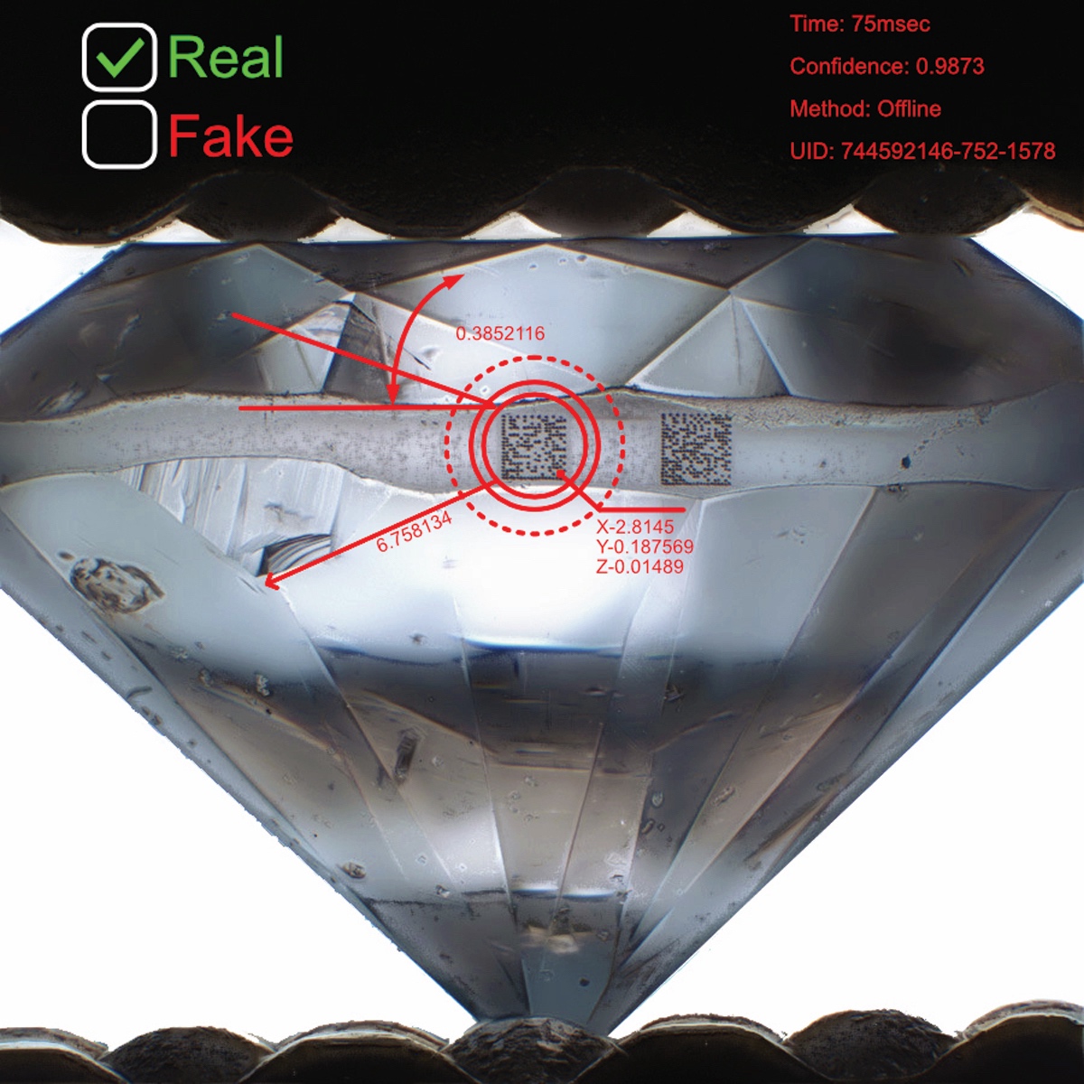 New patent combats forgeries to guarantee diamond authenticity