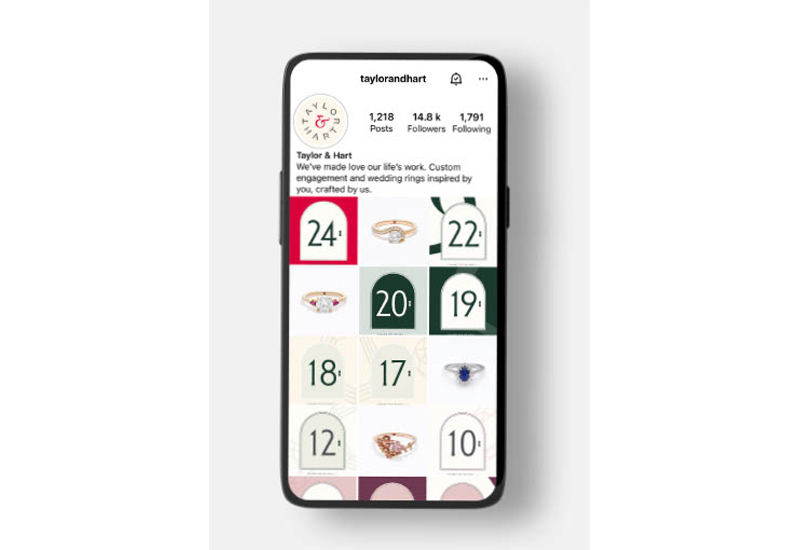Taylor & Hart unveils digital advent calendar