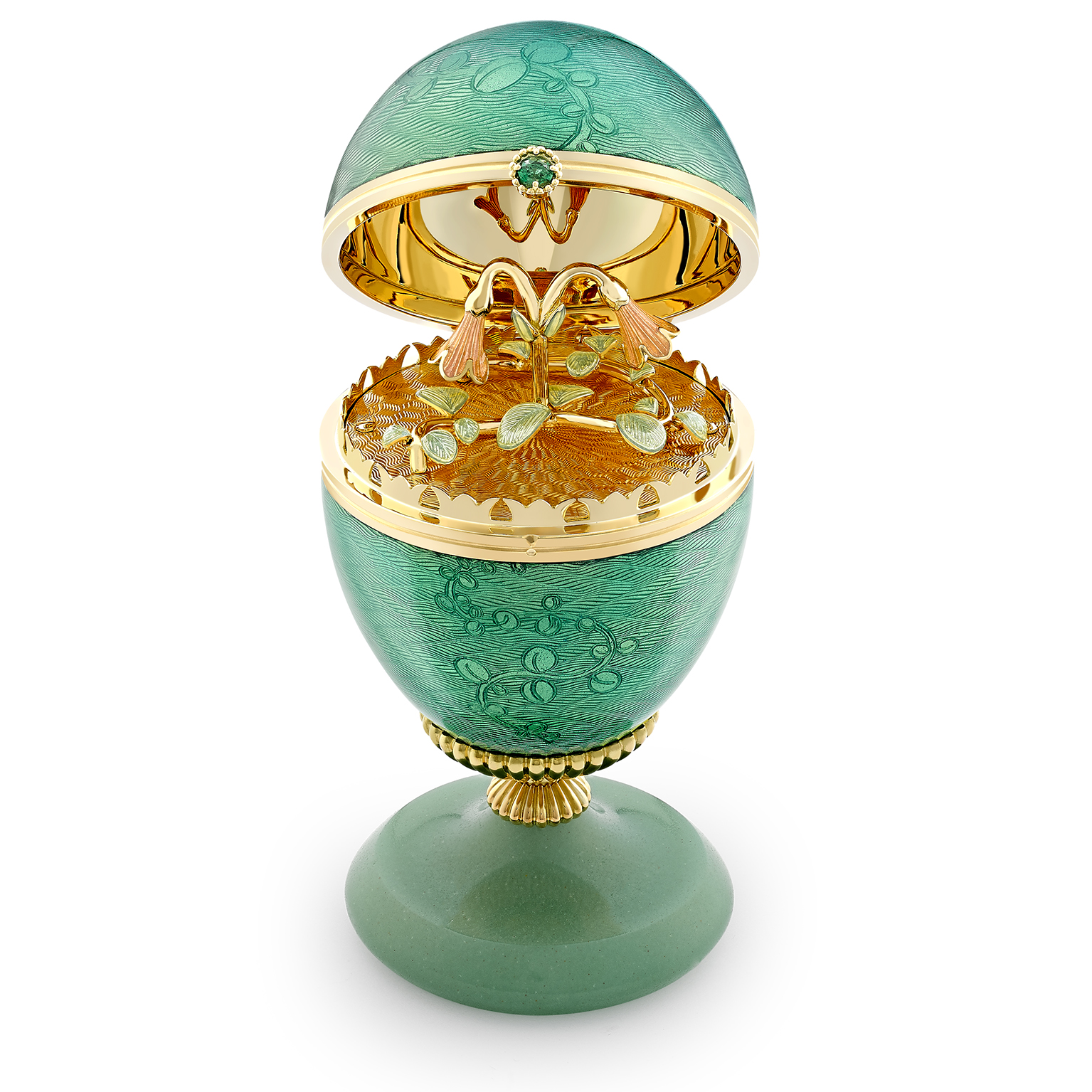 VIDEO: Fabergé launches limited edition egg objet in collaboration with Gemfields