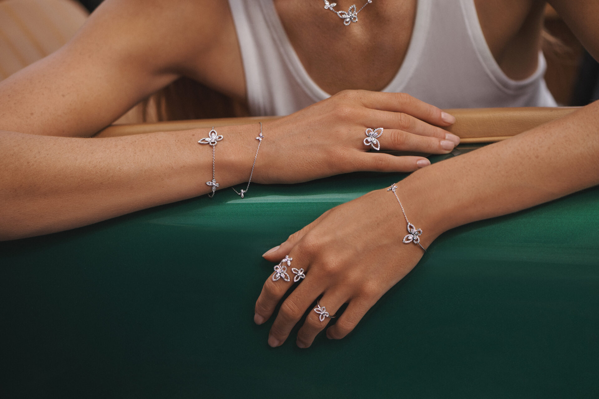 Graff casts Dutch fashion model in new Butterfly campaign