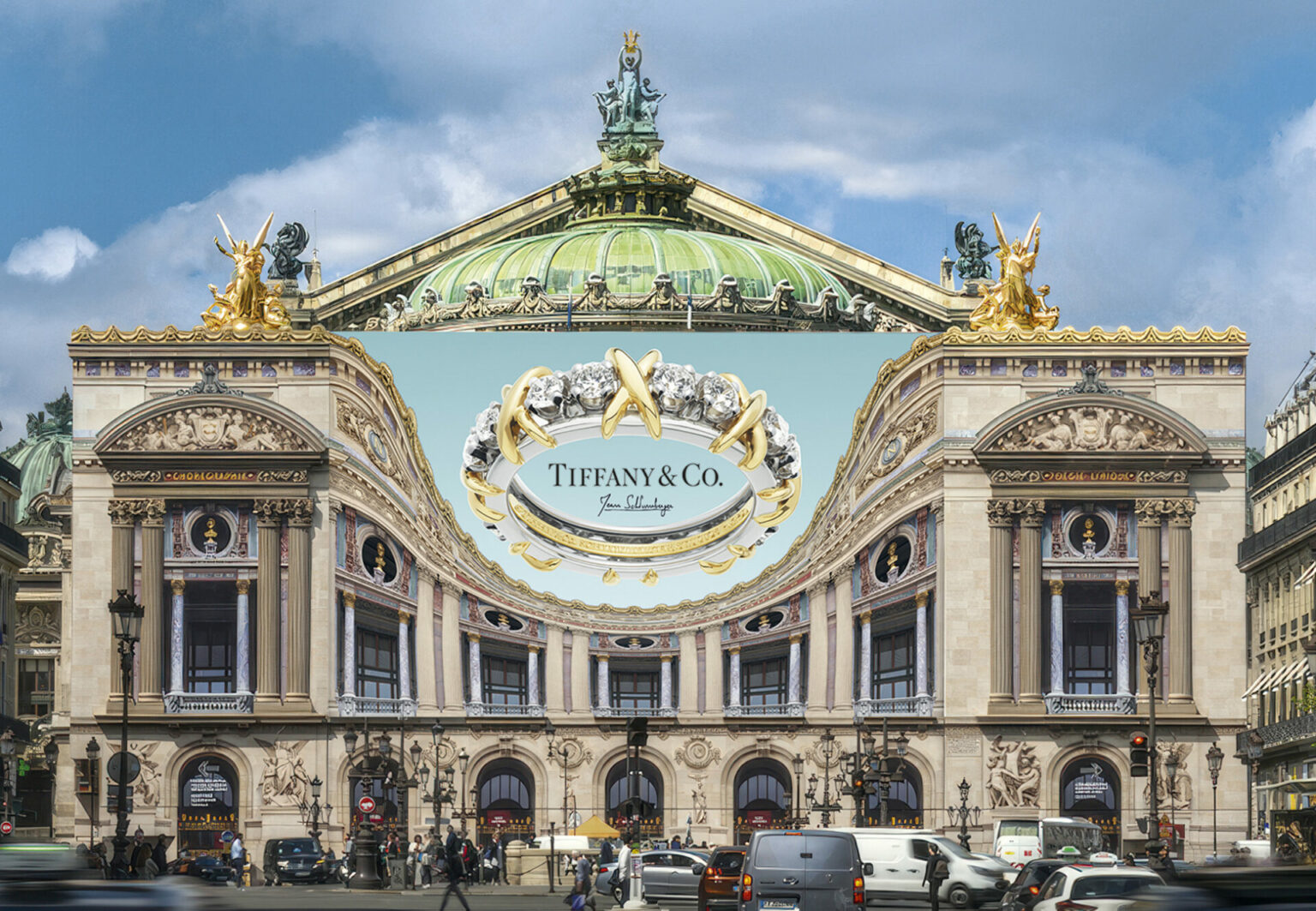 Tiffany unveils Opéra Garnier transformation