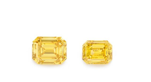 Largest ever fancy vivid yellow diamond discovered in Canada acquired ...