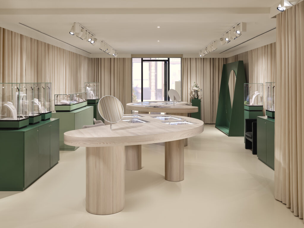Georg Jensen opens Christmas pop-up on iconic London street