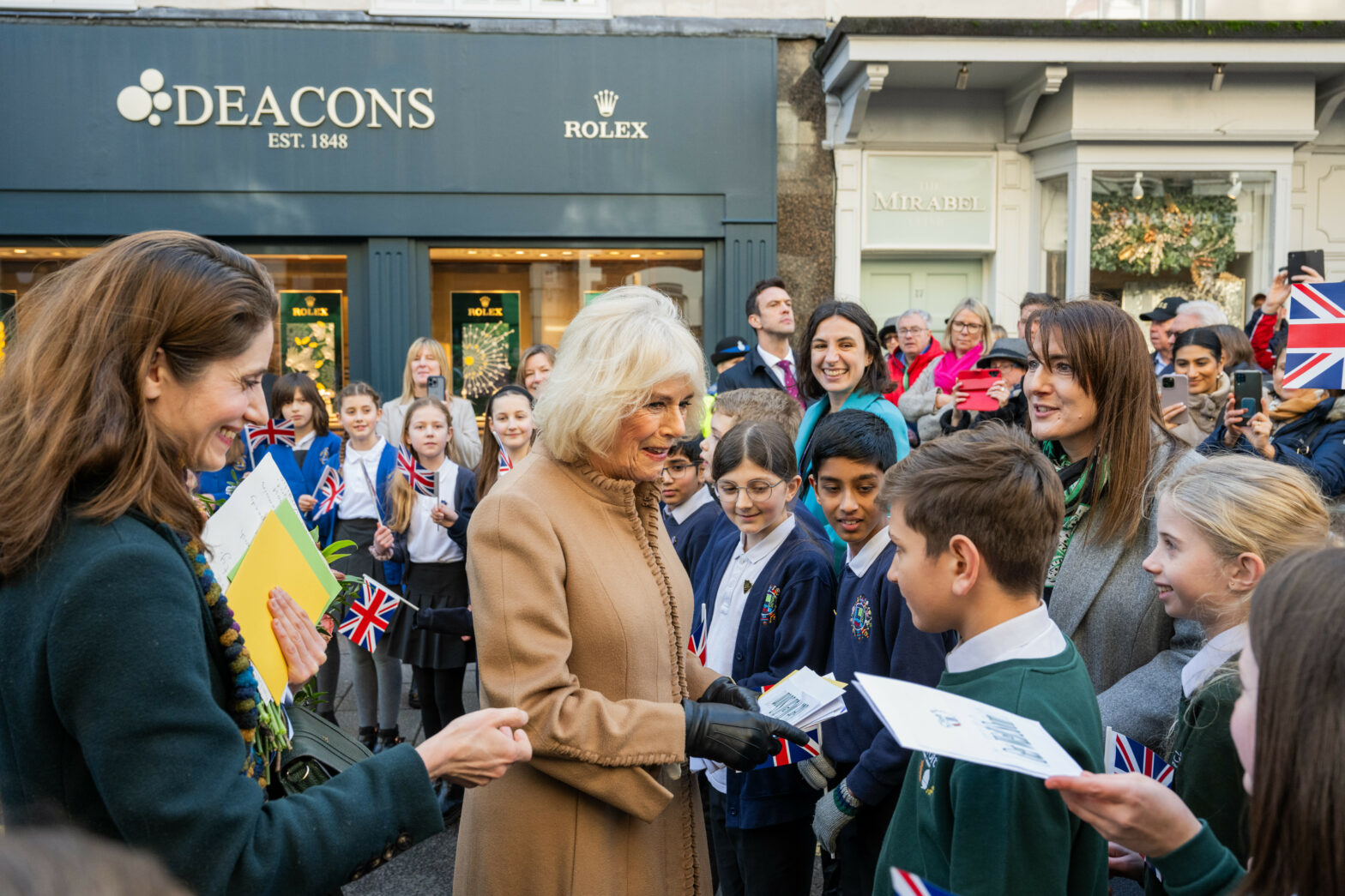Deacons welcomes Queen Camilla to 175th birthday celebration