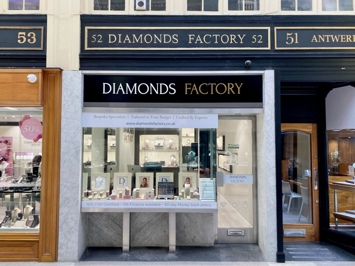 Diamonds Factory opens first store in Scotland
