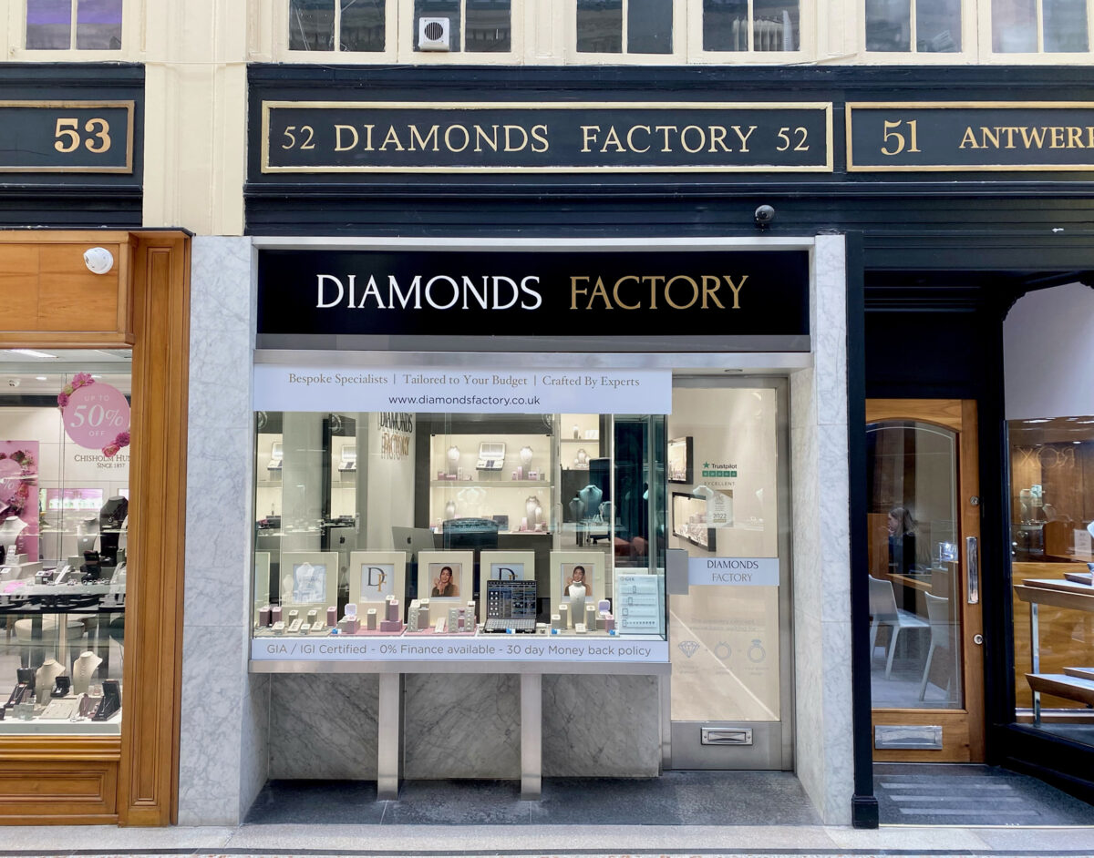 Diamonds Factory opens first store in Scotland