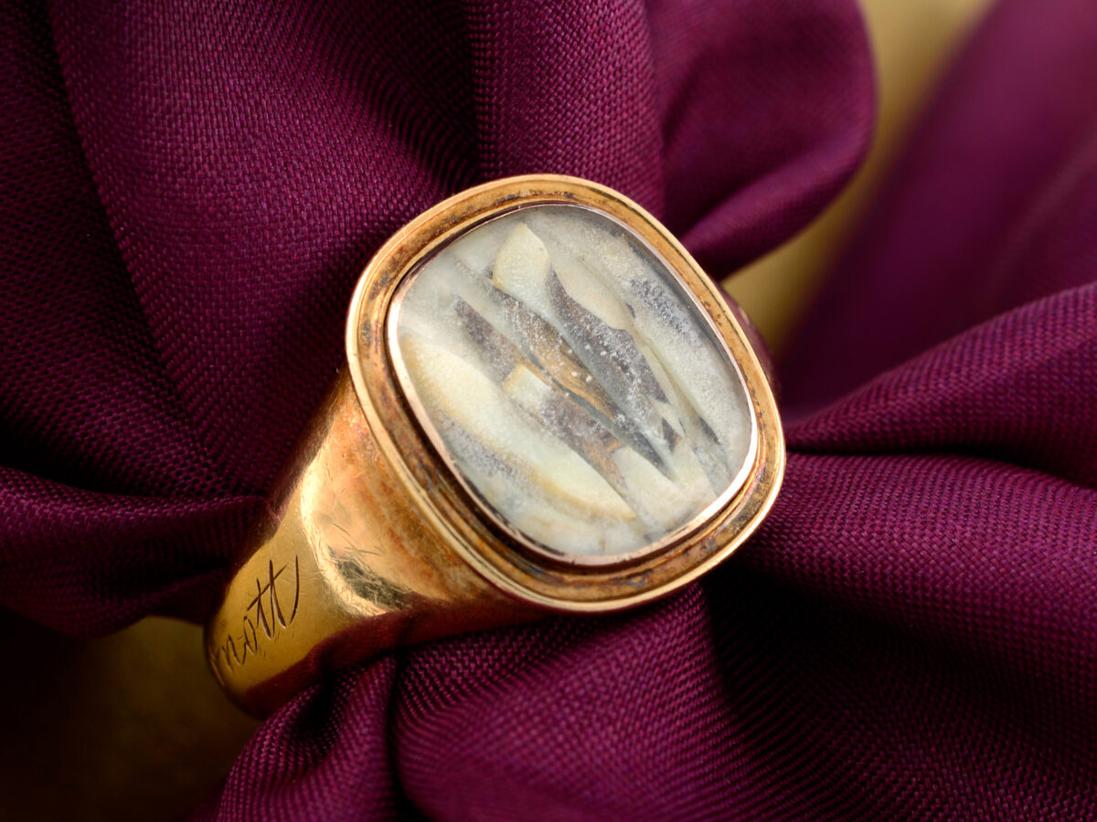 Jeremy Bentham’s mourning ring rediscovered after 200 years