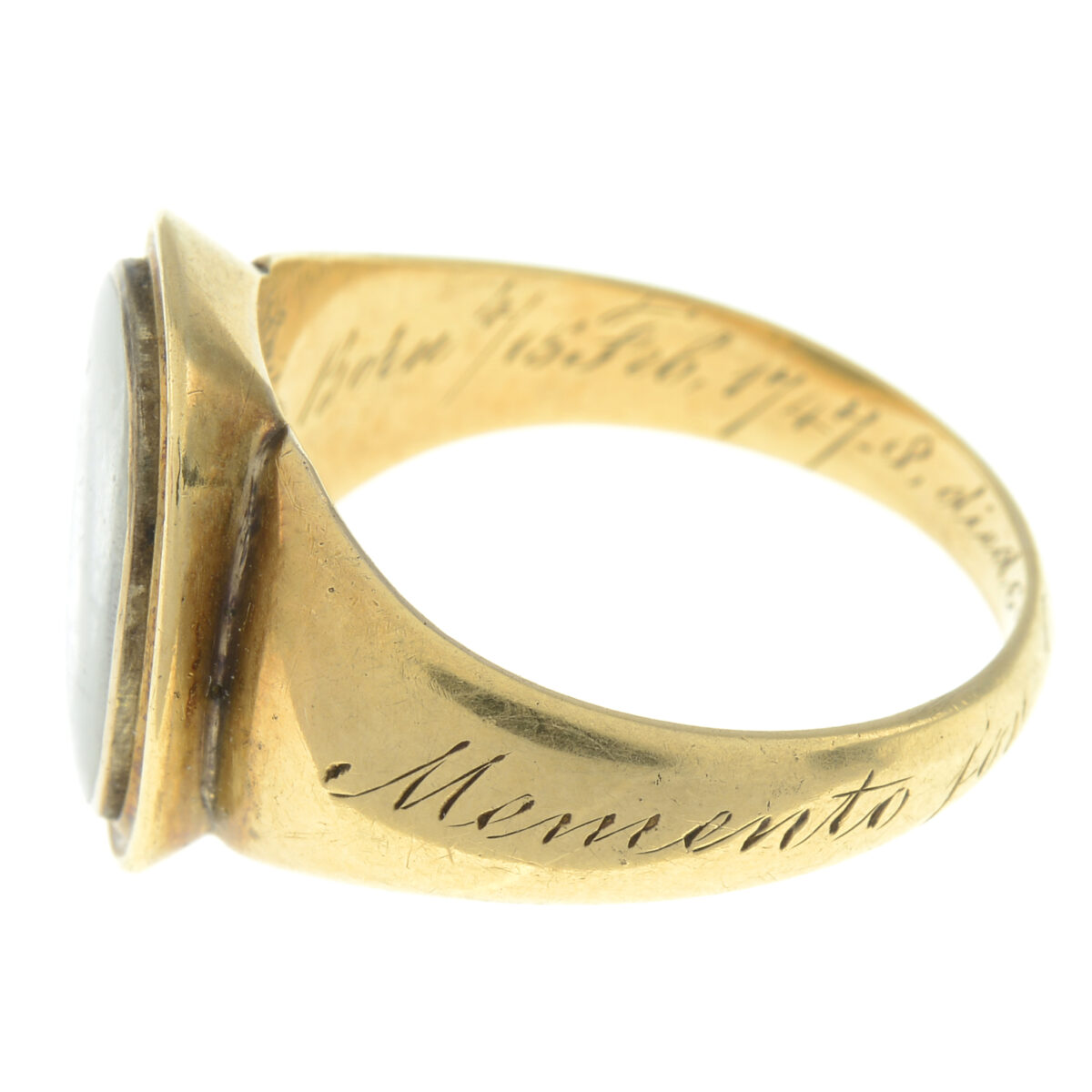 Jeremy Bentham’s mourning ring rediscovered after 200 years