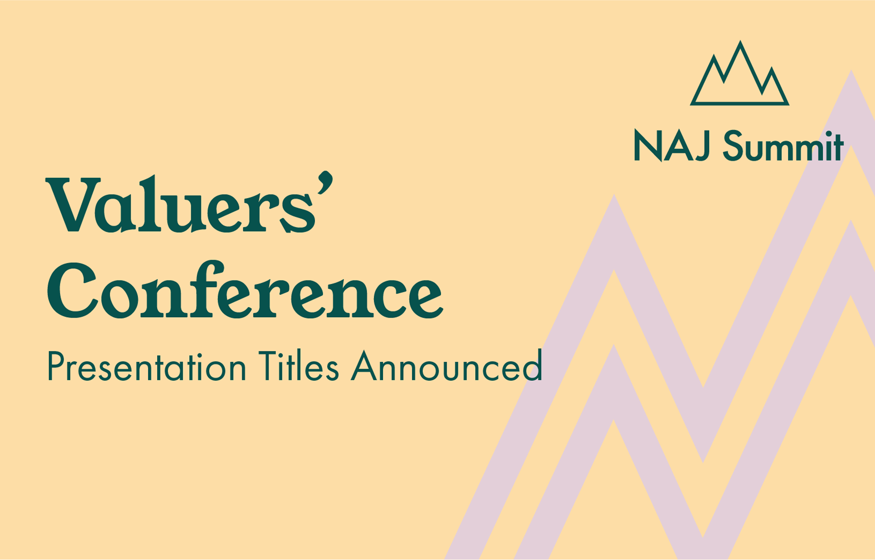 Presentation titles announced for Valuers’ Conference