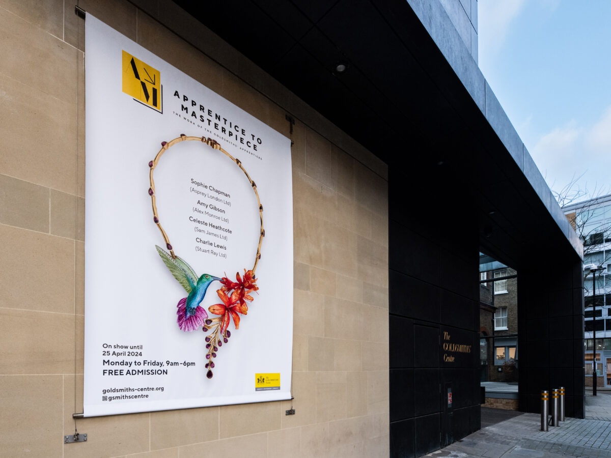 New Goldsmiths’ Centre exhibition celebrates apprentices
