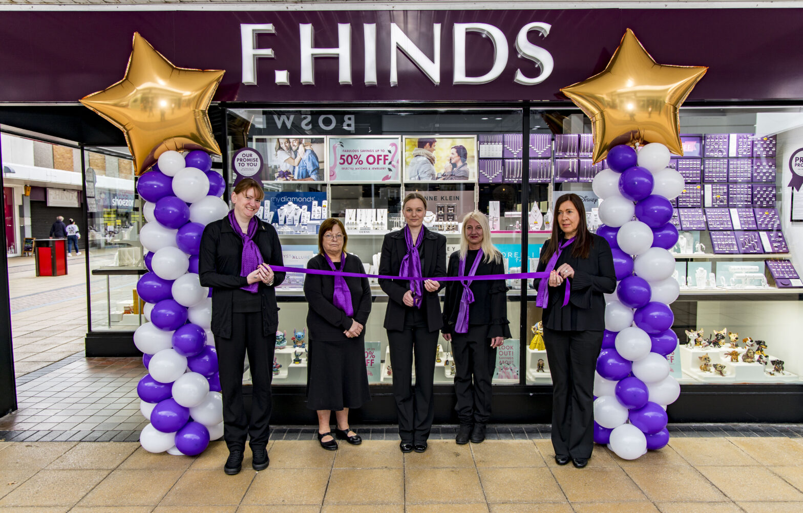 F Hinds opens upgraded stores