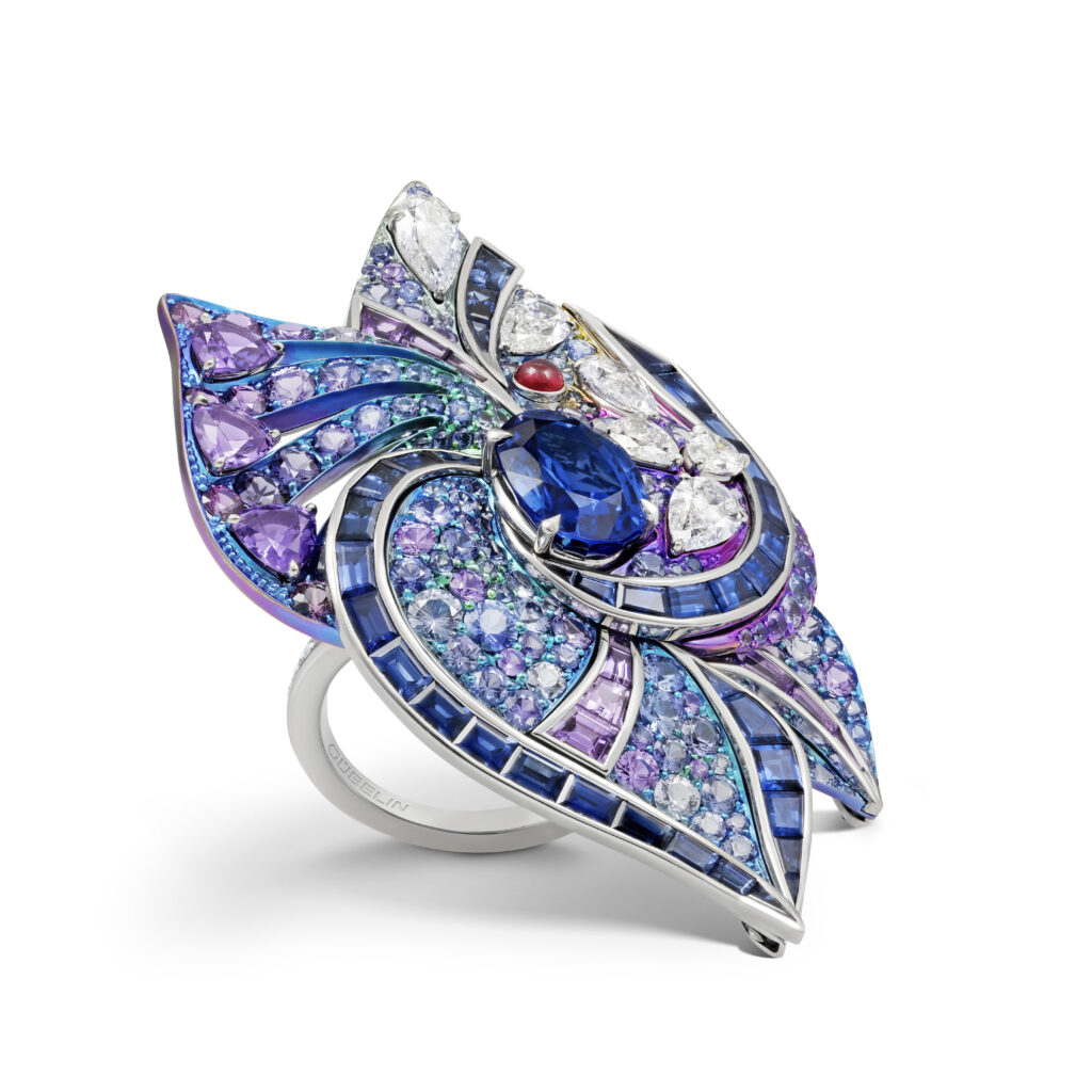 Gübelin unveils intricate new Vibrant Wings ring