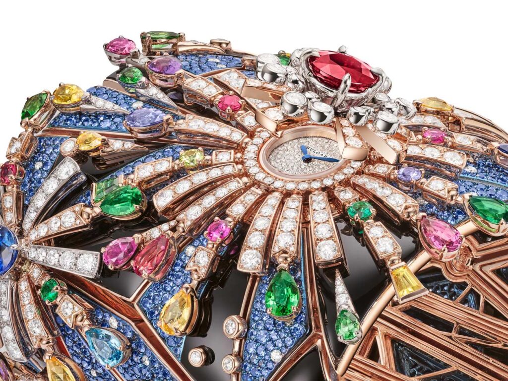 Mythical beasts bring fireworks for Bulgari