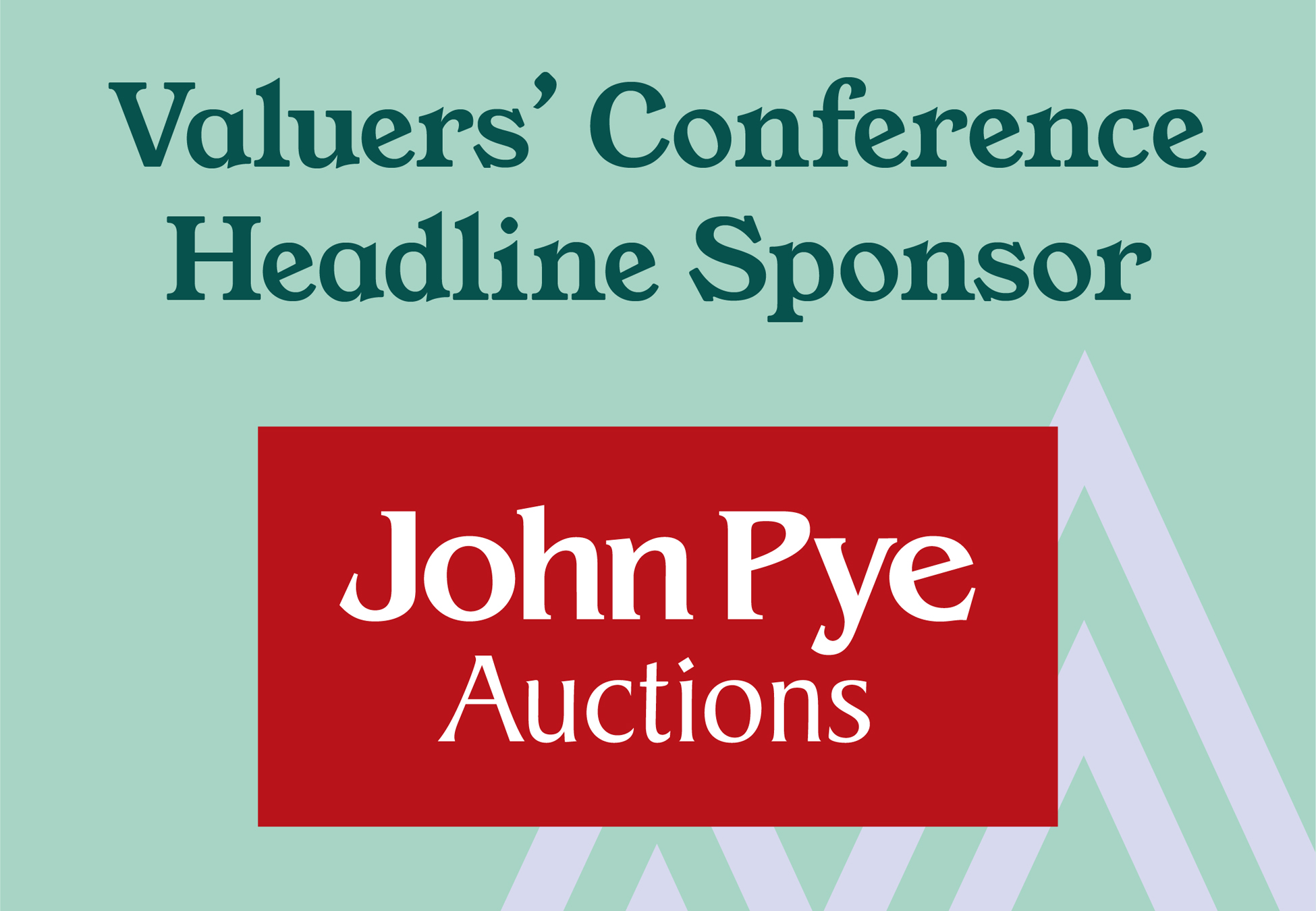 John Pye Auctioneers are headline sponsors of Valuers’ Conference
