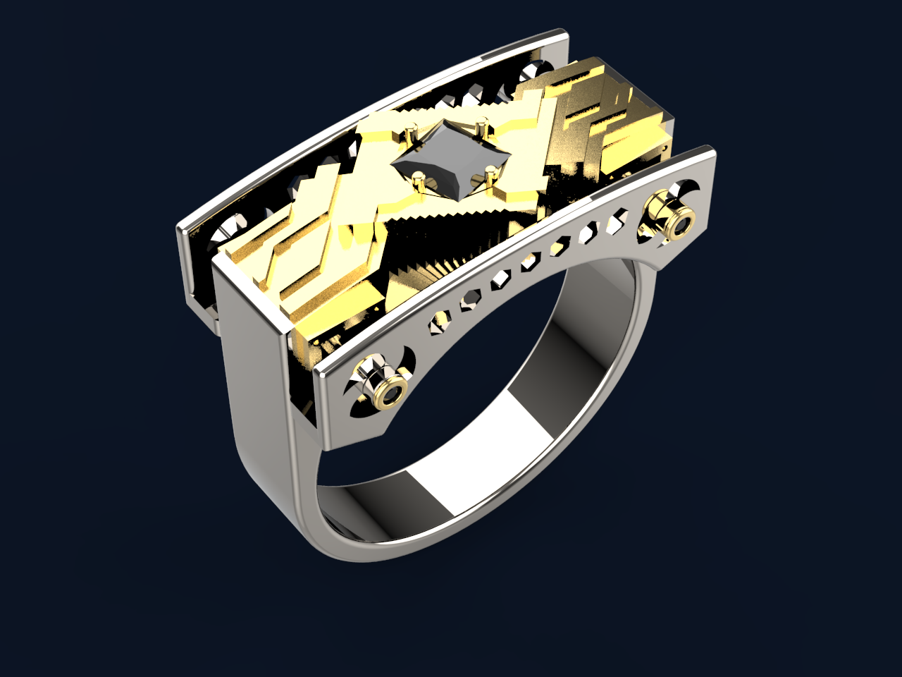 Creative Jewelry Design Studio excels in techno-design creations